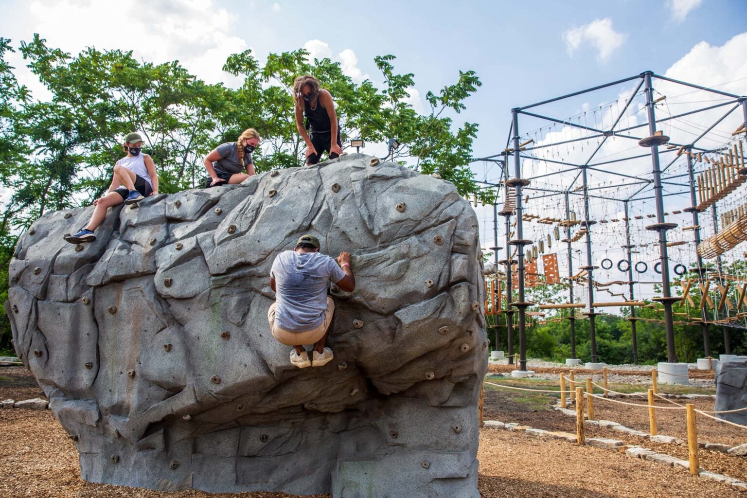 Climb & Zipline Adventure - The Forge: Lemont Quarries