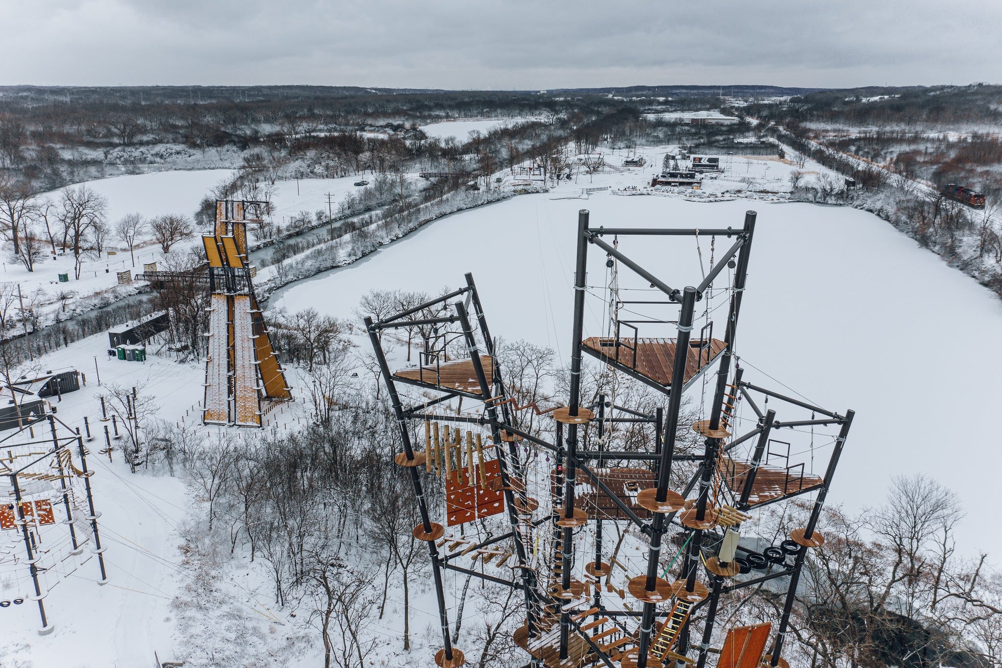 The Forge Lemont Quarries: Adventure Park & Ziplines in Lemont, IL