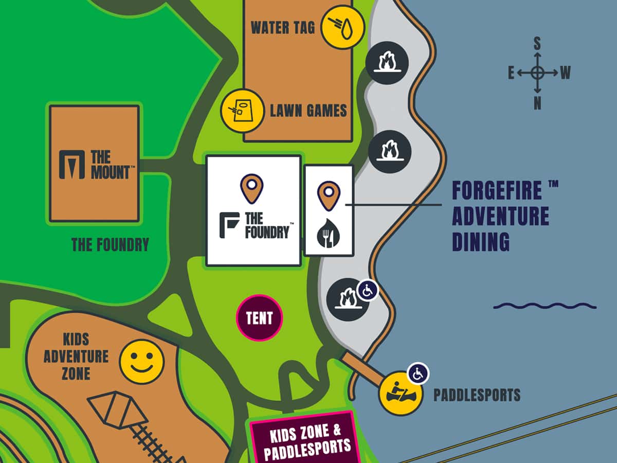 Dining at The Forge Lemont Quarries